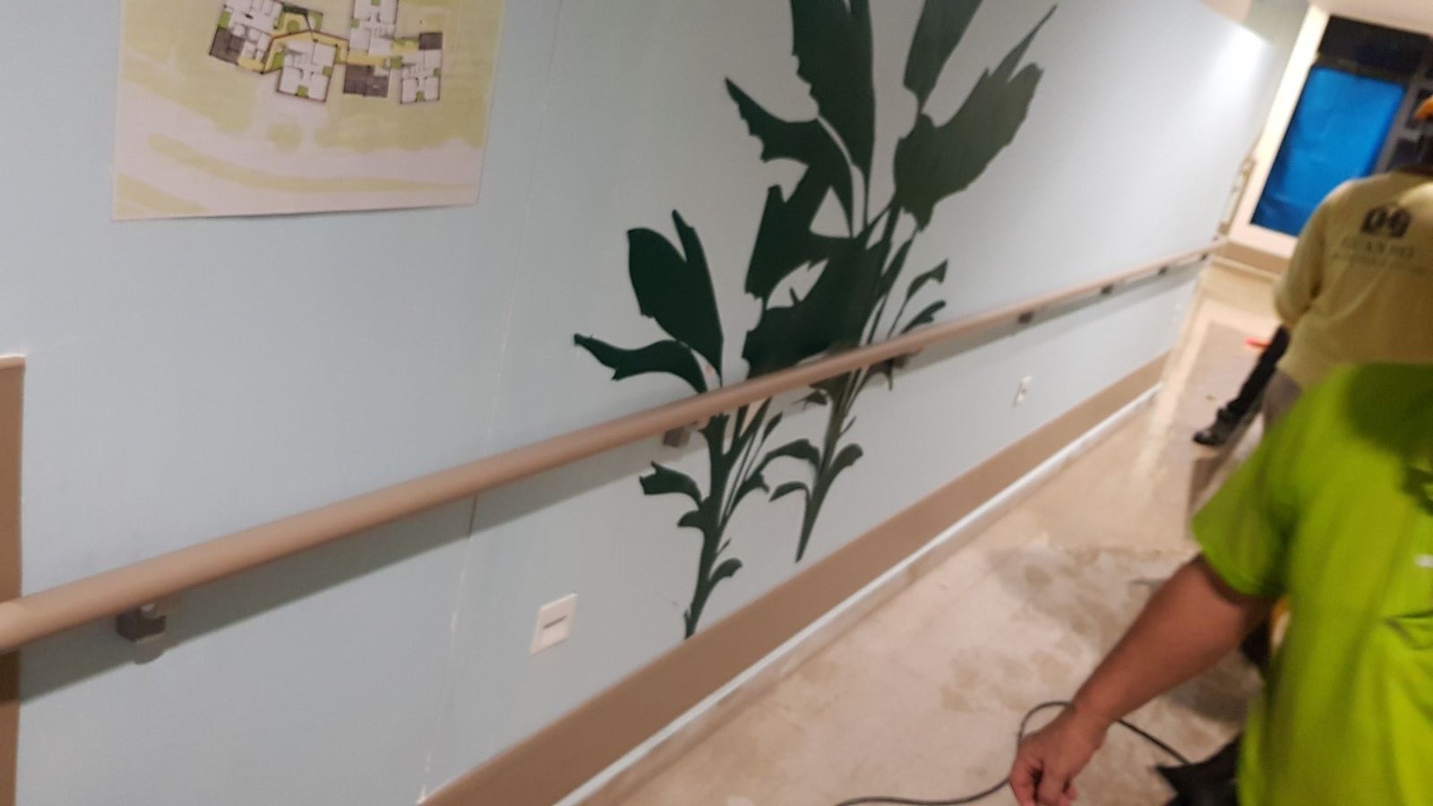 Supply and Installation of NAKA Anti Bacterial Hand Rail and Wall Guard ...