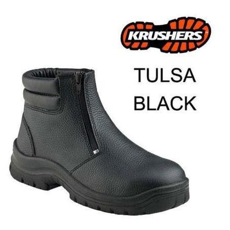 KRUSHER - TULSA (MID CUT SAFETY BOOTS WITH ZIP) - Fasten Enterprises ...