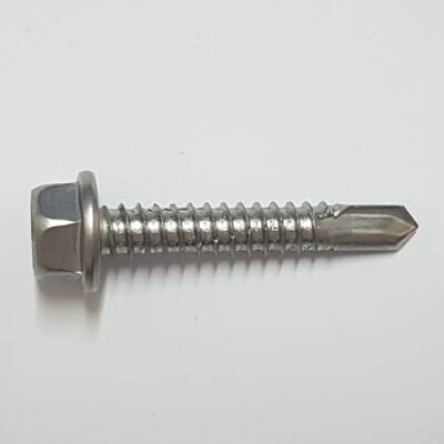 PIAS Self Drilling Screw - Hex M6x35MM (SS410 Passivated) - Fasten ...